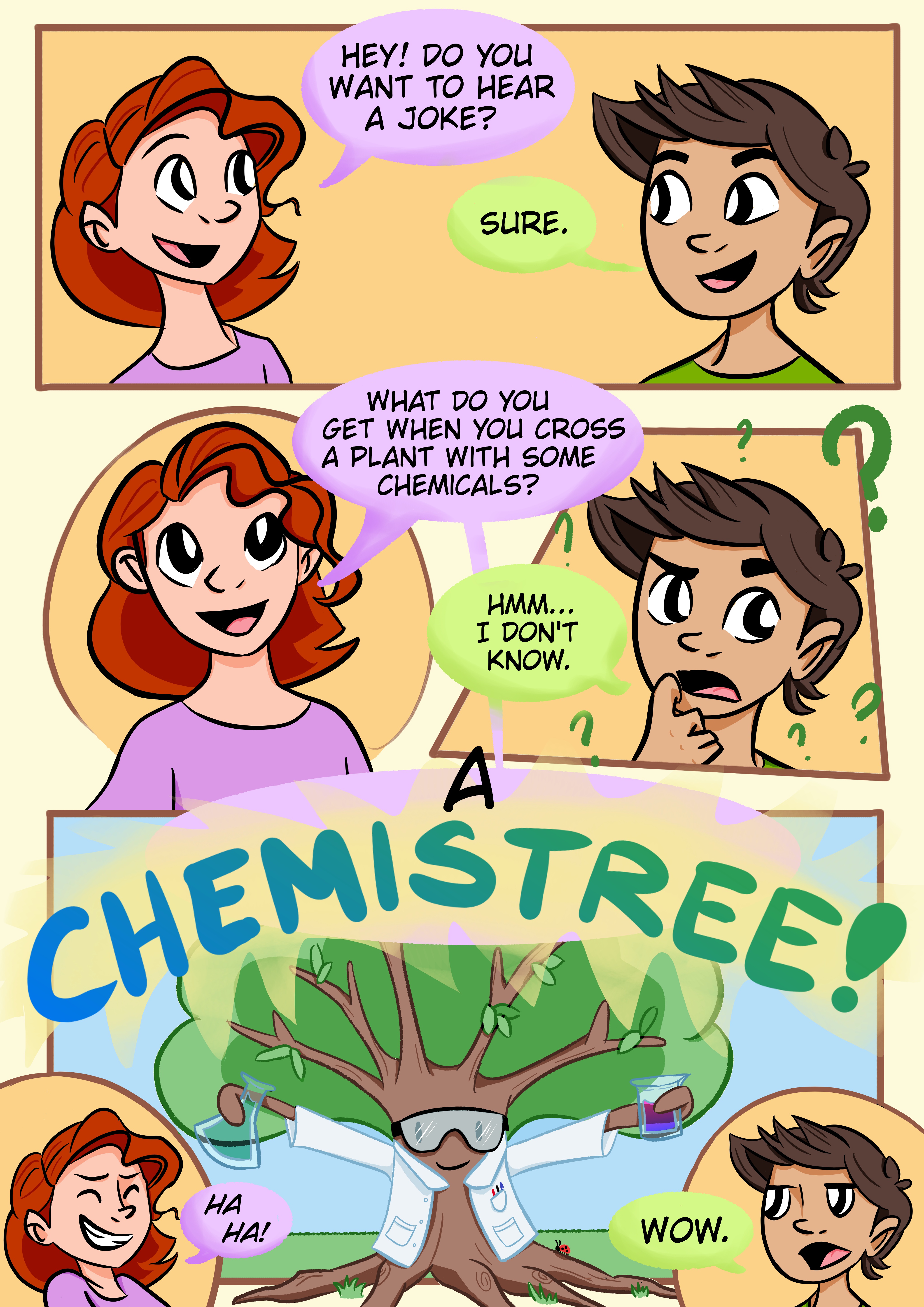 Comics: A chemical joke – La Plaza Press
